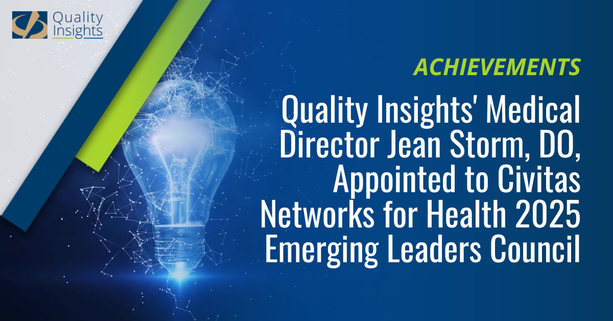 Medical Director Jean Storm Appointed to 2025 ELC | Press Release